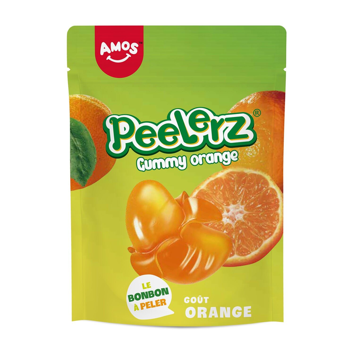 Achat Amos Peelerz Orange - Bonbons à Peler Goût Orange (60% Jus de ...