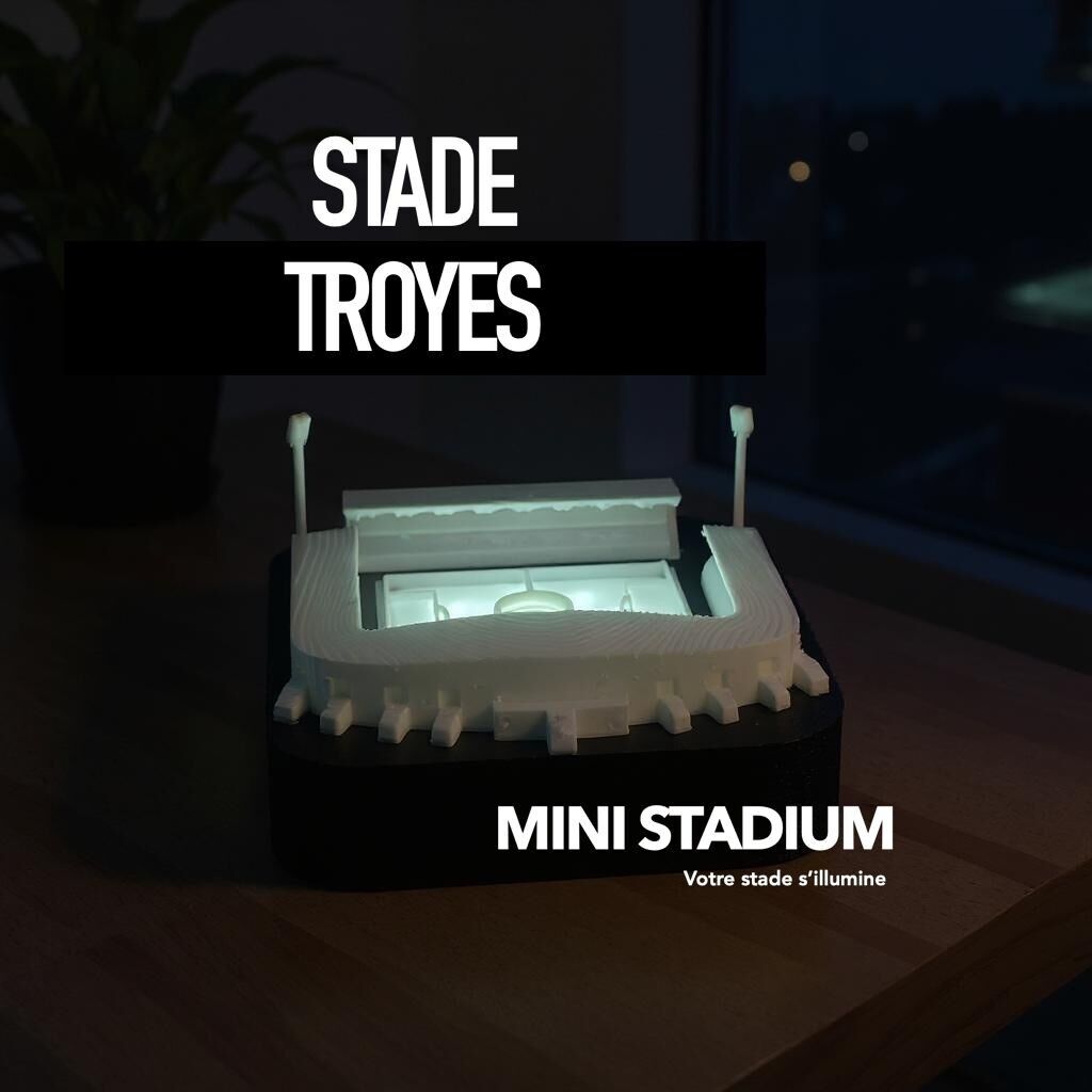 Buy wholesale MINI STADIUM – Troyes Stadium 12x12 Light Base