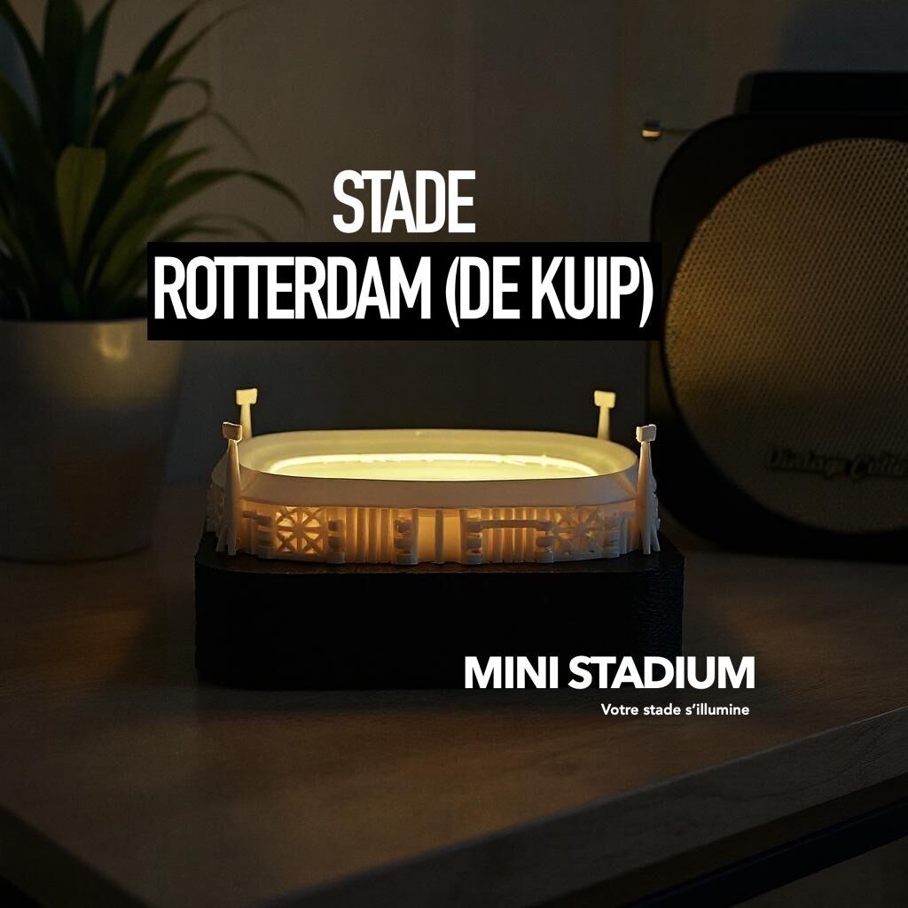 Compra MINI ESTADIO – Estadio de Rotterdam (De Kuip) Base de luz 12x12 ...