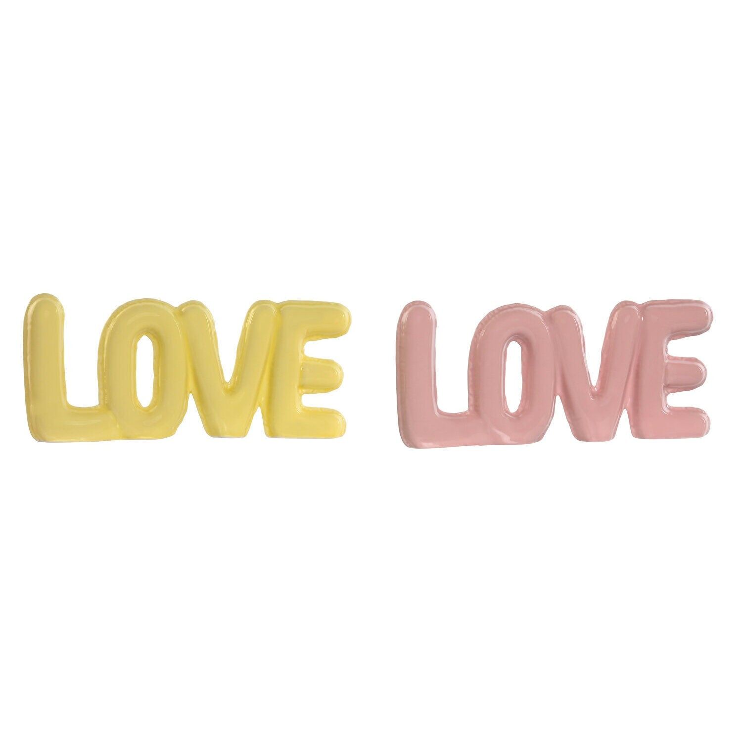 Buy wholesale Dolomite decoration 24x2.5x10 love 2 assorted DH216639