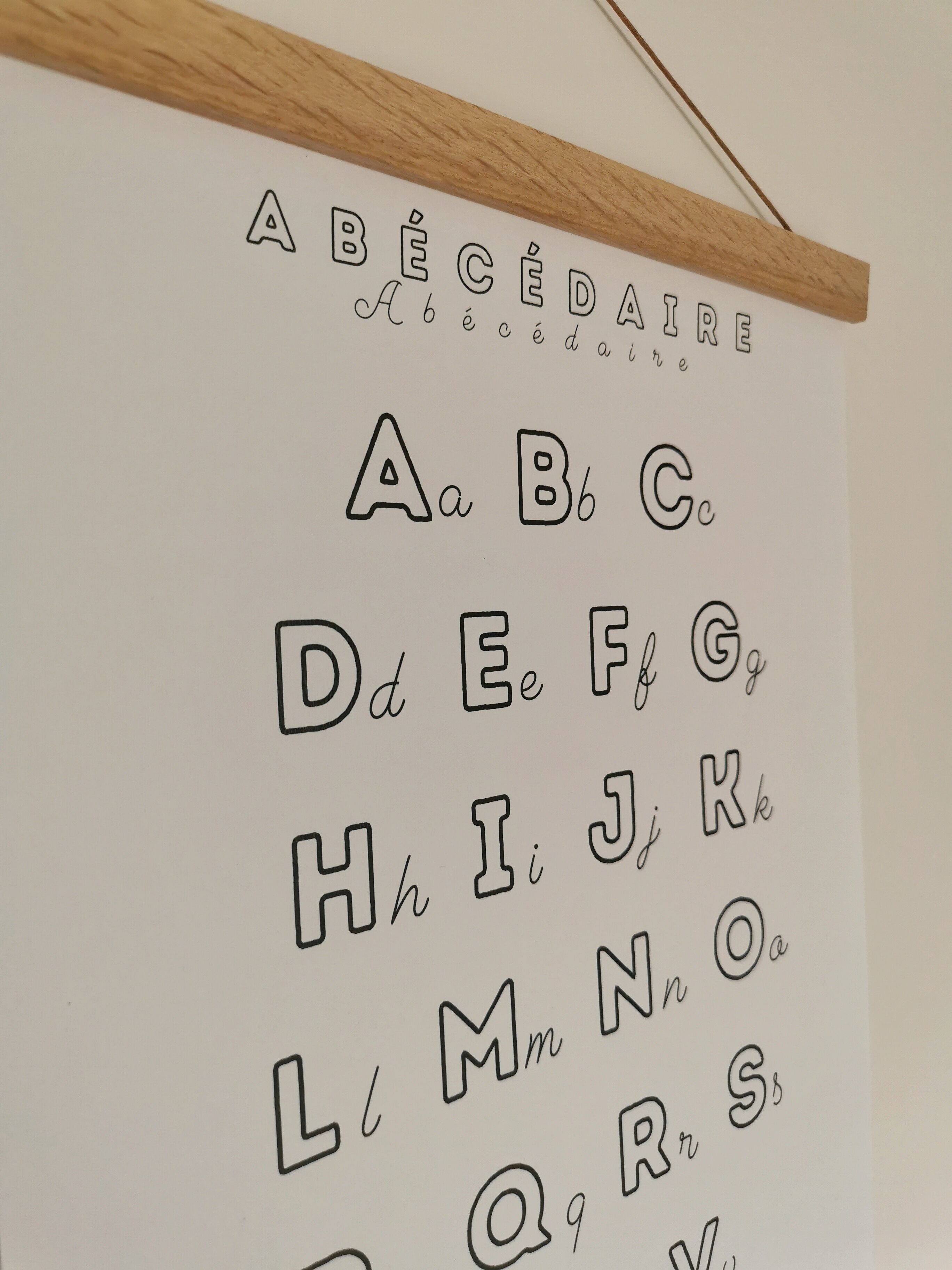 Buy wholesale Alphabet coloring poster