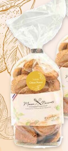 Achat Sablés Citron Pavot 150g en gros
