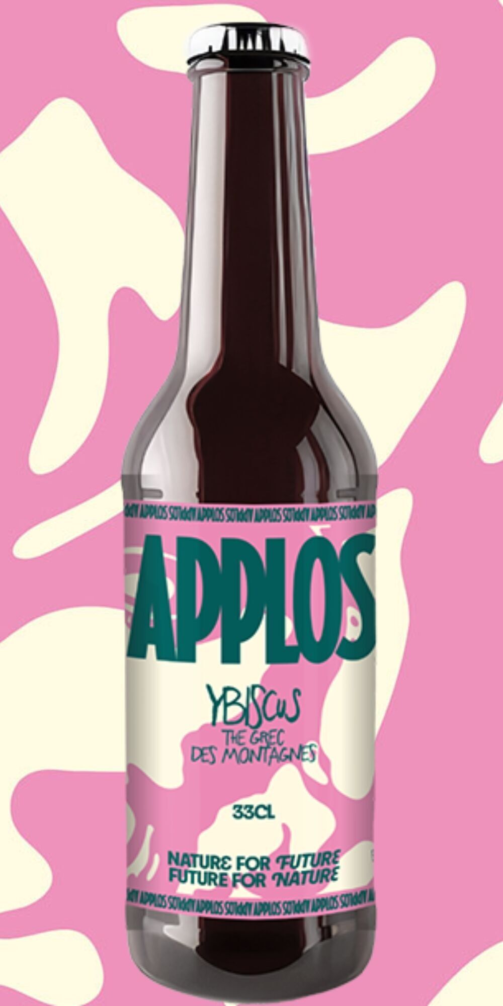 Achat Thé grec des montagnes - Ybiscus 33cl en gros