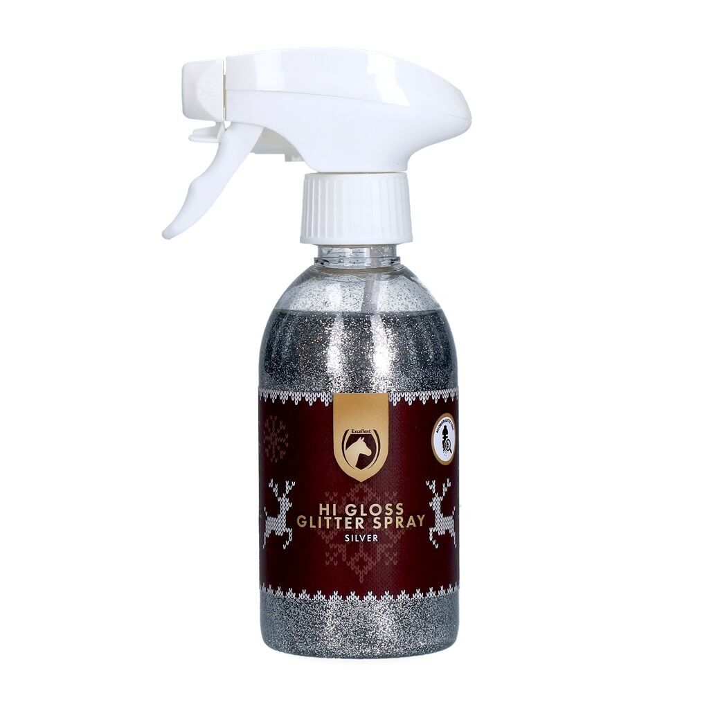 Achat Spray pailleté brillant argenté Excellent Horse Christmas 250 ml ...