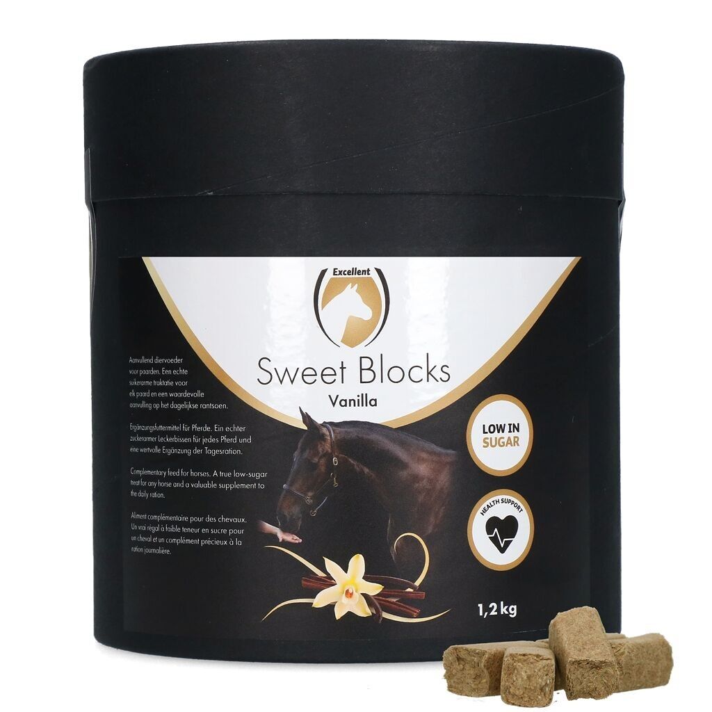 Achat Excellent Horse Sweet Blocks Vanille 1,2 kg en gros