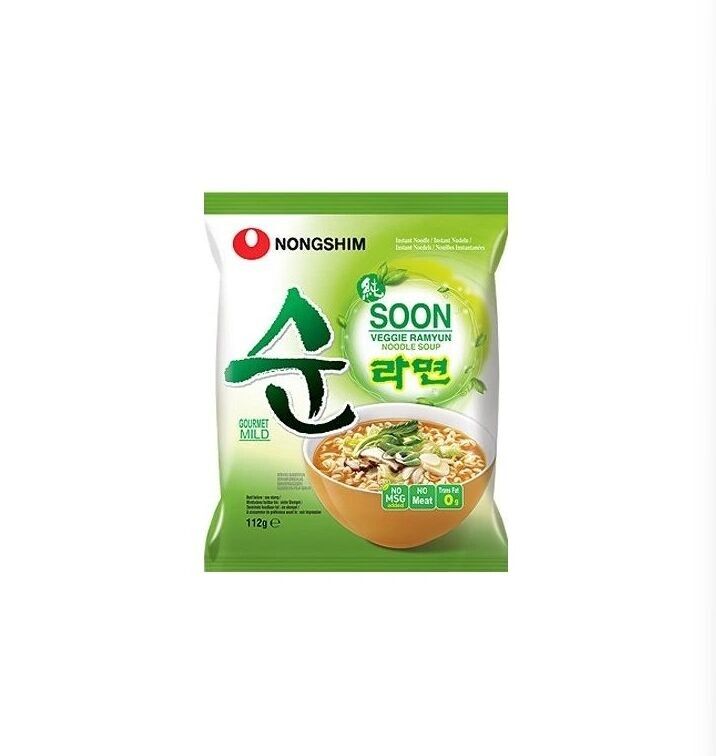 Achat Soon Veggie Ramen 112G Nongshim en gros