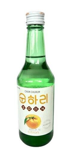 Achat Soju Chum-churum Citron yuzu 12% Kr 360ml en gros