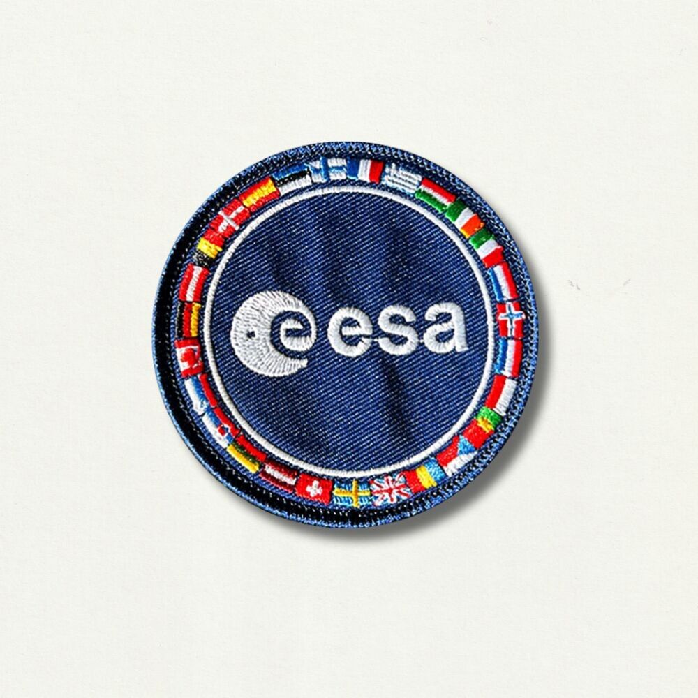 Buy wholesale Iron-on Embroidered Patch - ESA 10cm