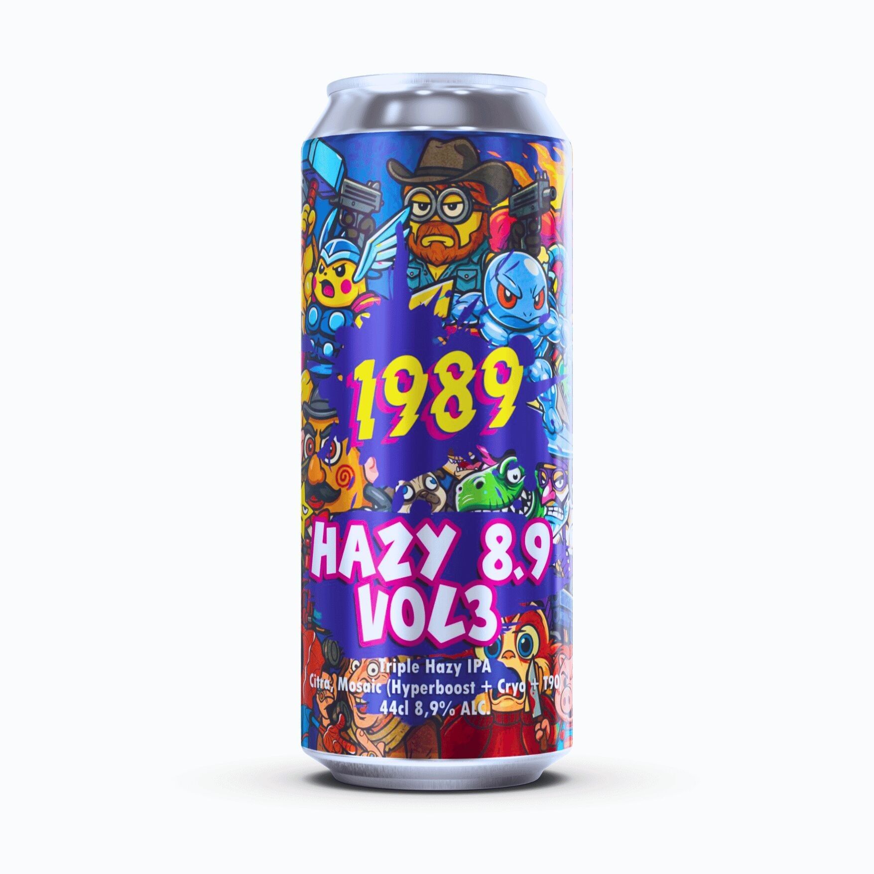 Achat Bière Craft Hazy89 Vol.3 – Triple Hazy IPA – 8.9% – Canette 44cl ...