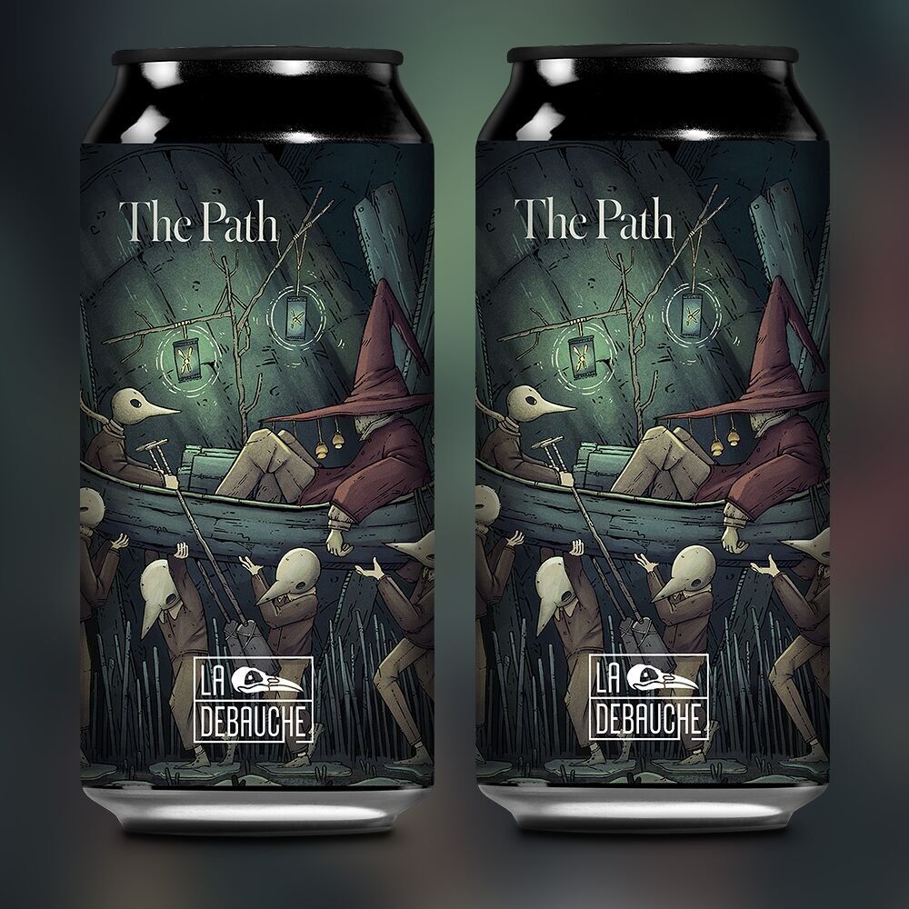 Buy wholesale The Path Beer - White Stout - 9.5% | Can 44 cl