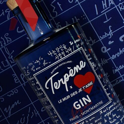 Buy wholesale Organic Terpene Gin - The Wall of Love - 43.3% ABV