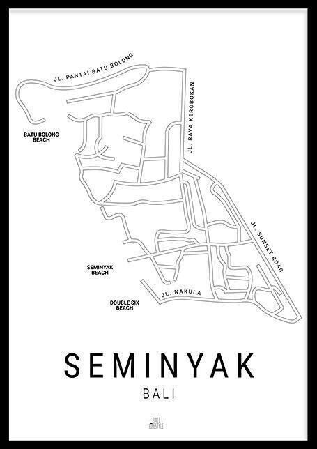 Buy wholesale Seminyak Map_3