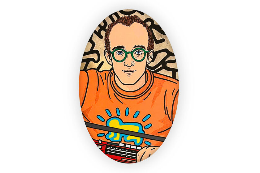 Achat Broche culturelle Keith Haring en gros
