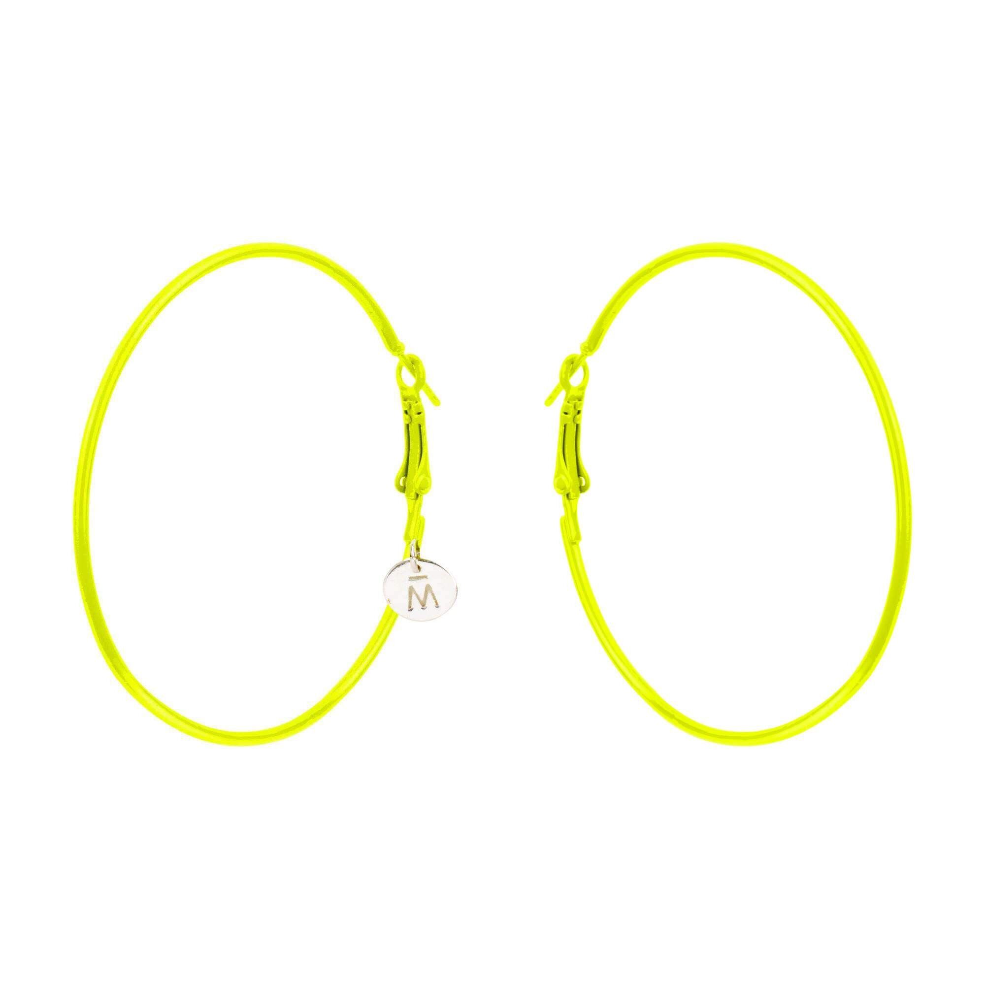Buy wholesale Mix and Match Neon Hoops - Yellow