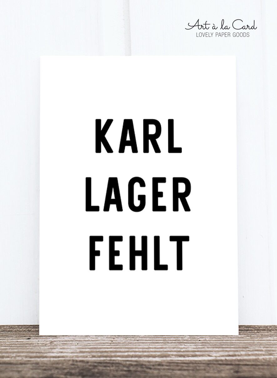 Kaufen Sie Postkarte: Karl Lager Fehlt HF zu Großhandelspreisen