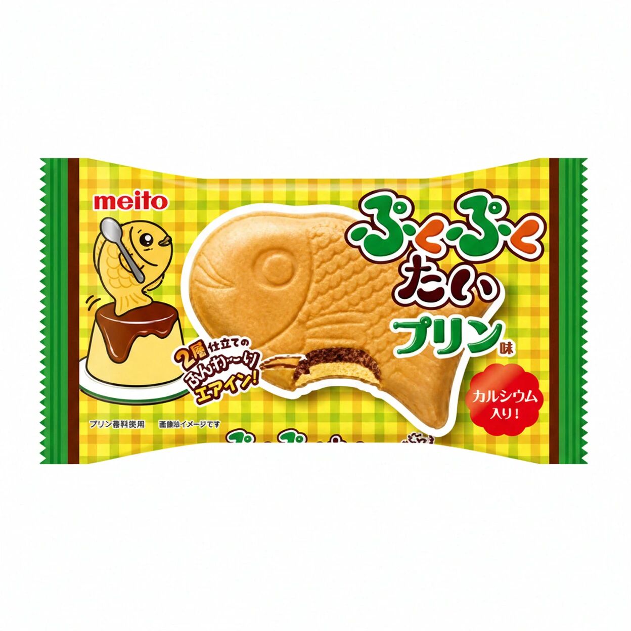 Achat Meito Pukupukutai Gaufrette saveur pudding Tai 16,5 g jp en gros