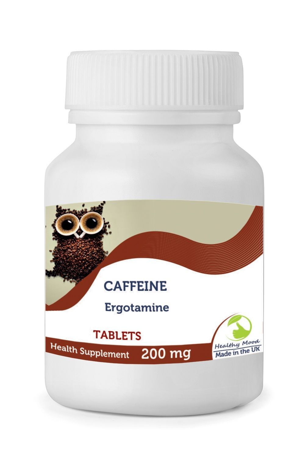 Buy wholesale Caffeine 200mg Tablets