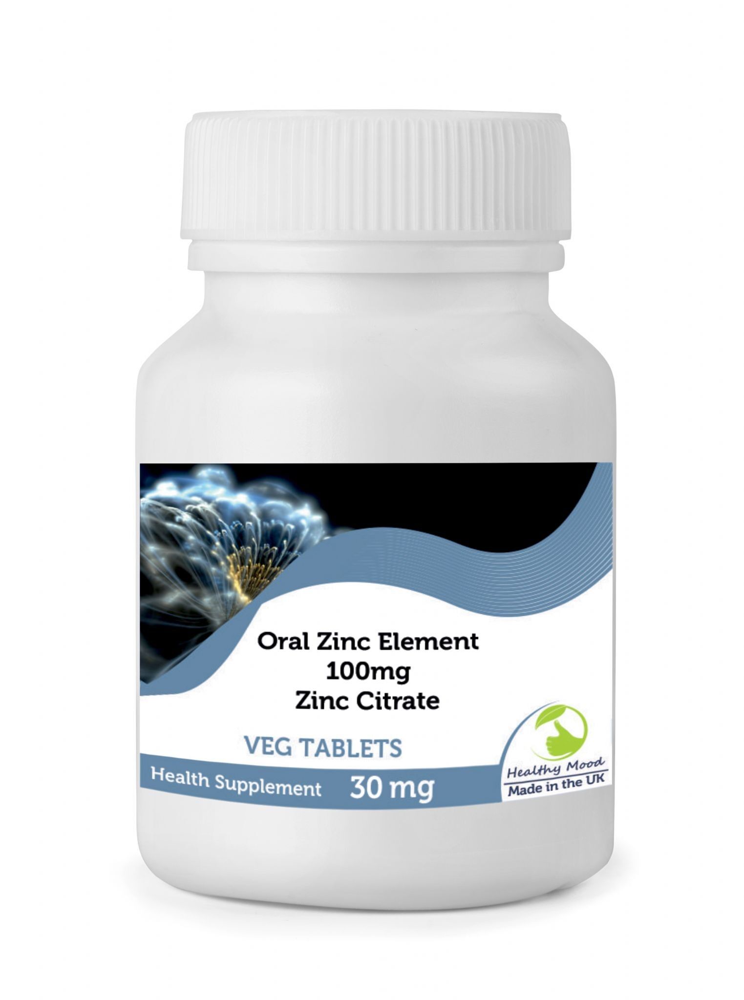 Buy wholesale Zinc Citrate 30mg Zn Element Tablets