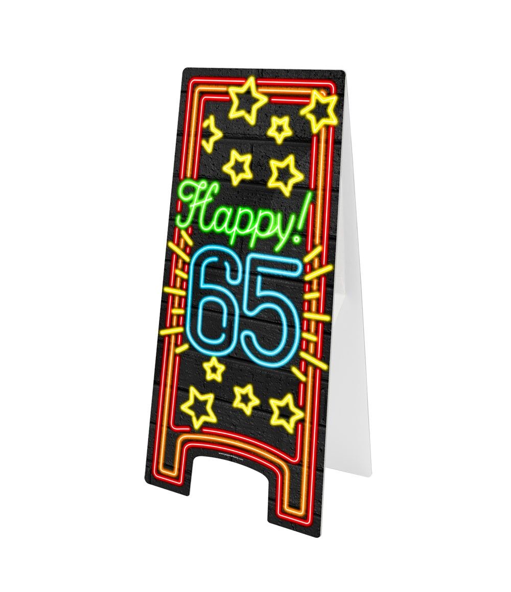 Buy wholesale Neon Warning Sign - Happy 65