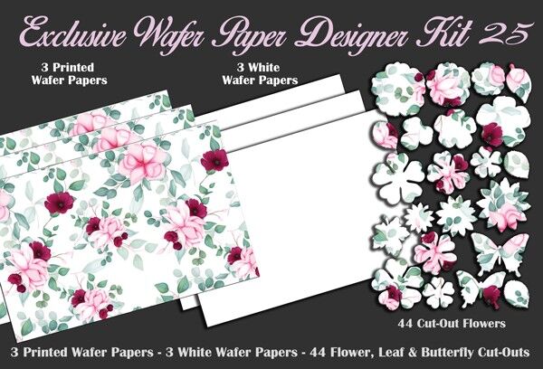 Achat Crystal Candy Comestible Wafer Kits - Exclusive Wafer Paper ...
