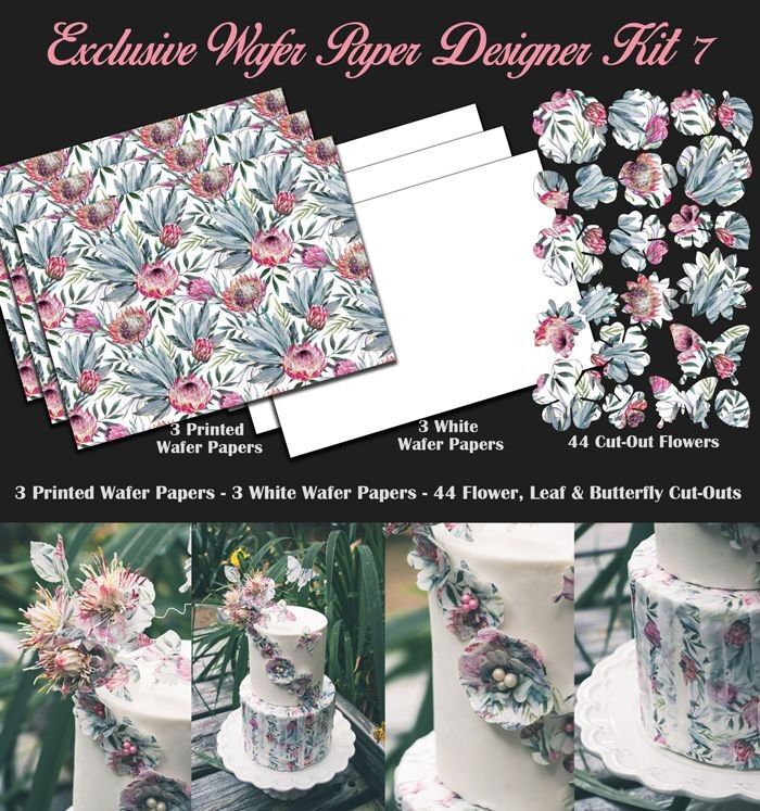 Achat Crystal Candy Comestible Wafer Kits - Exclusif Wafer Paper ...