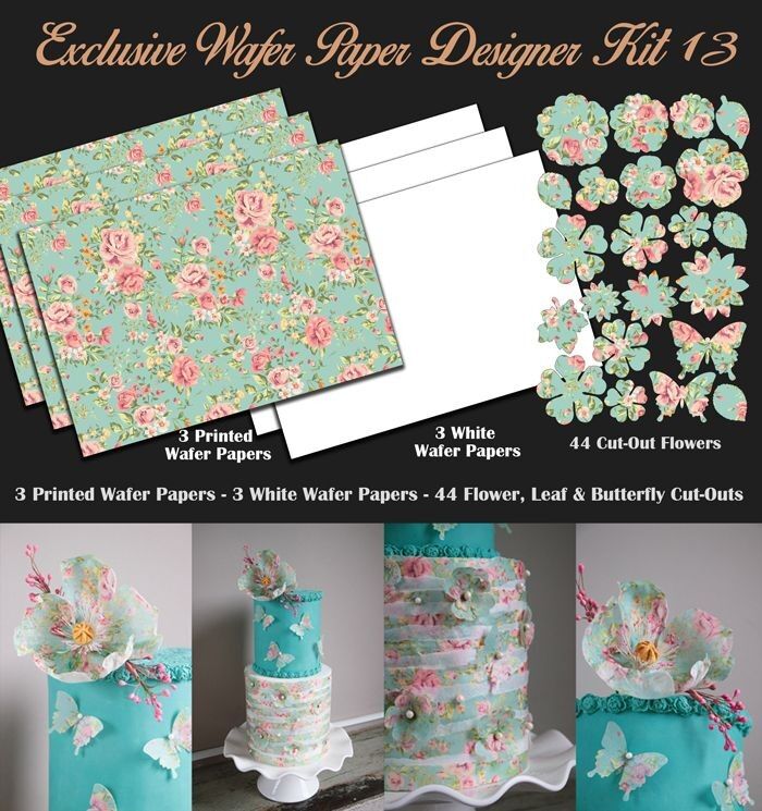 Achat Crystal Candy Comestible Wafer Kits - Exclusive Wafer Paper ...