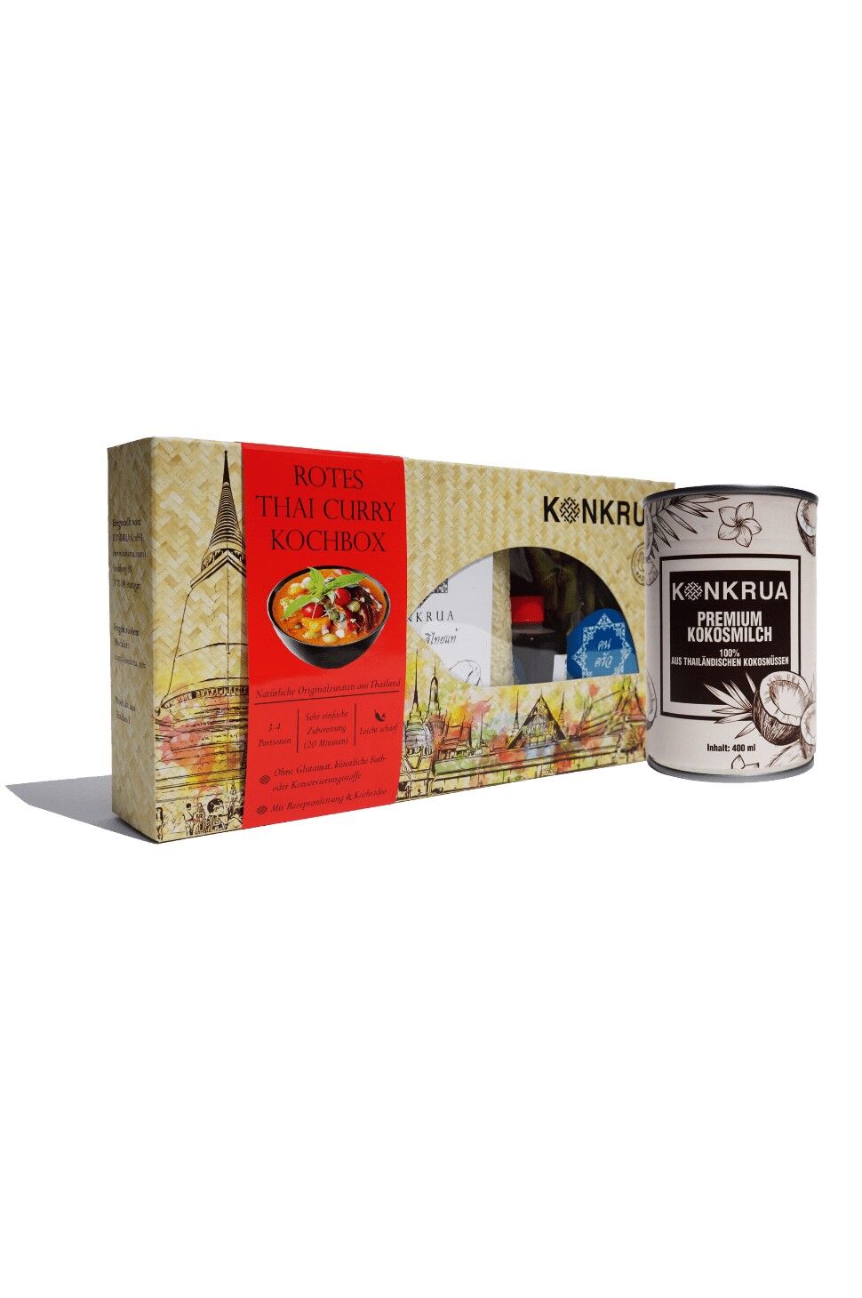 Buy wholesale Red Thai curry paper box (for 3-4 servings) with rice