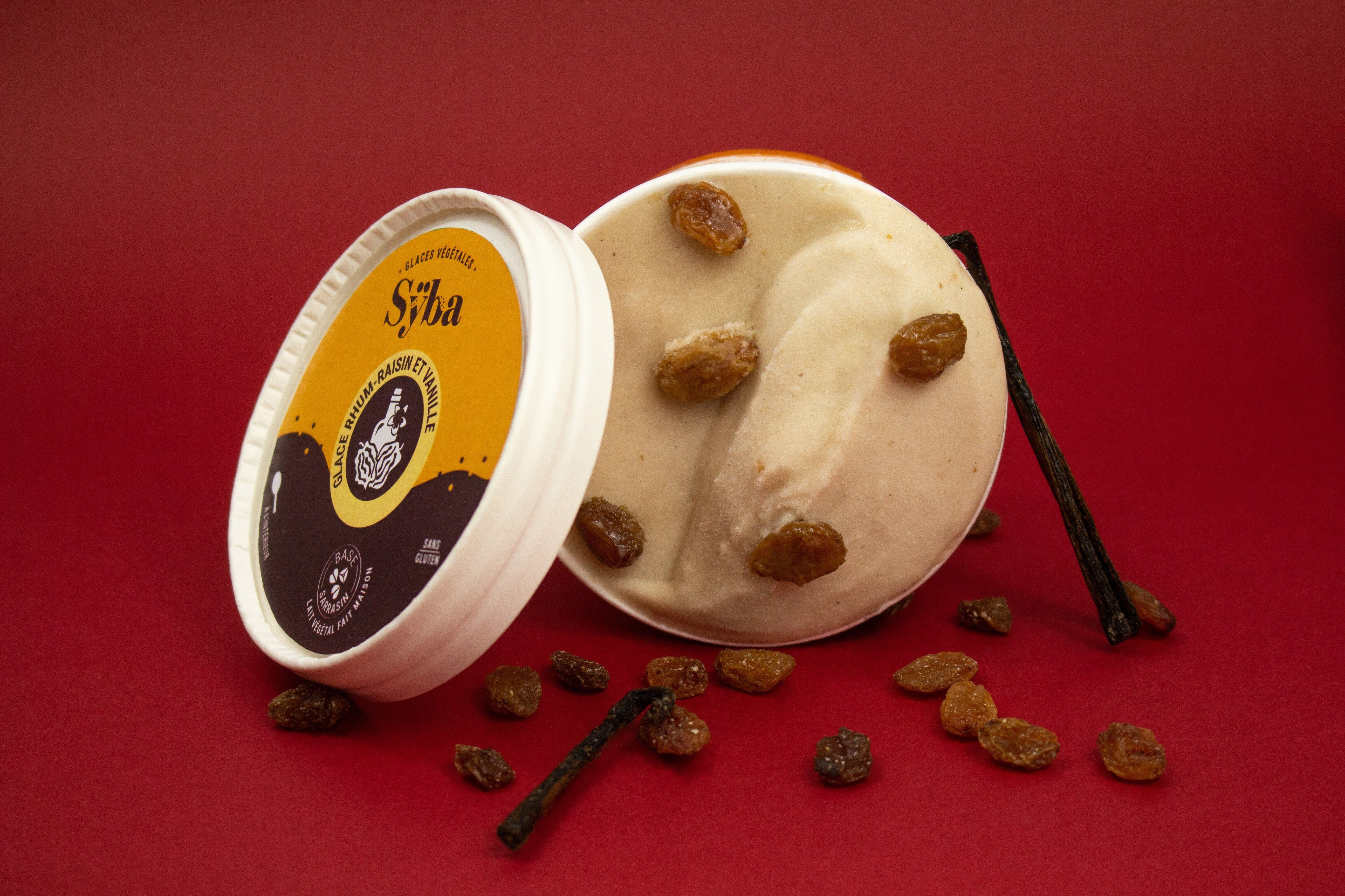 Achat Glace vanille, rhum-raisin - 120ml en gros