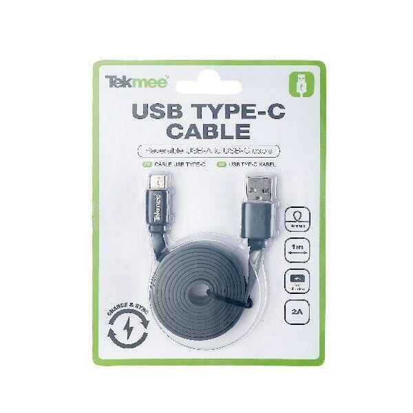 Achat Tekmee 1m type-c flat tpe cable en gros