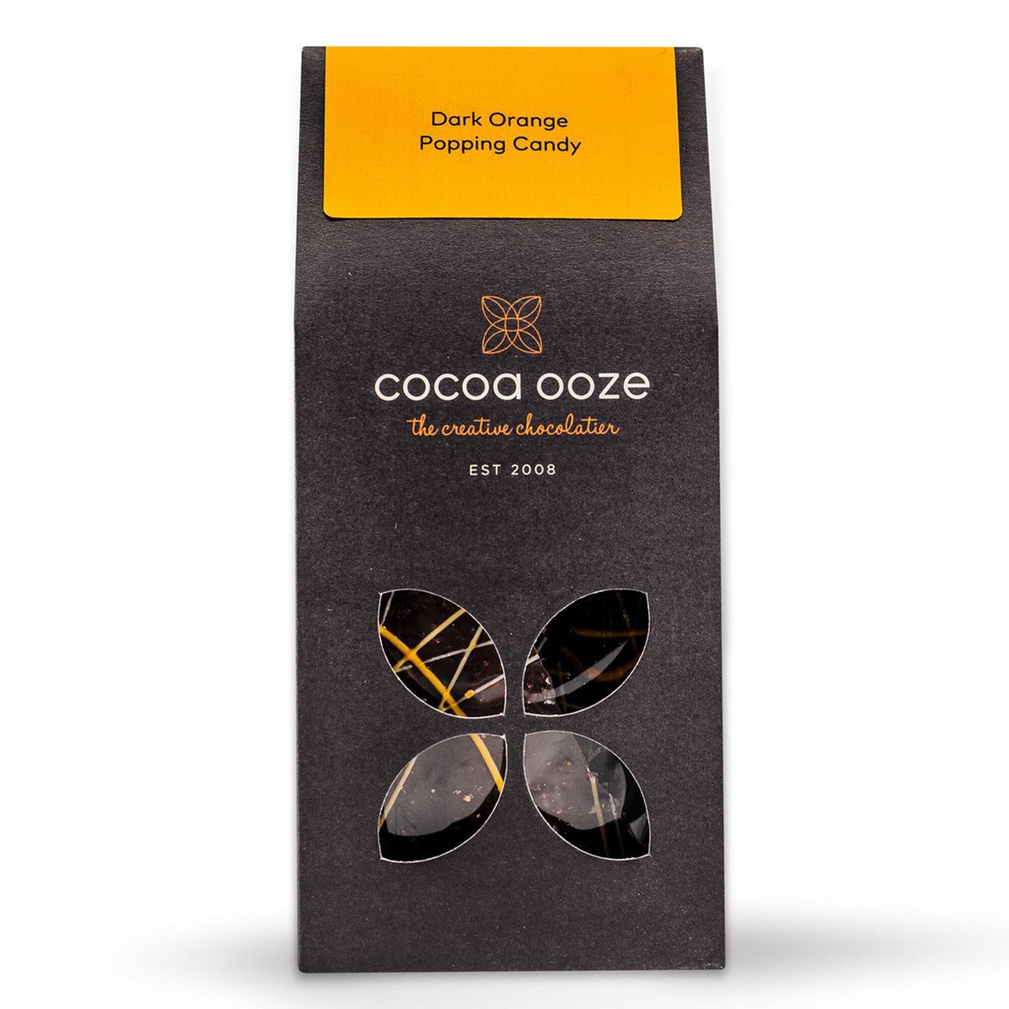 Buy wholesale Dark Chocolate Orange Popping Candy