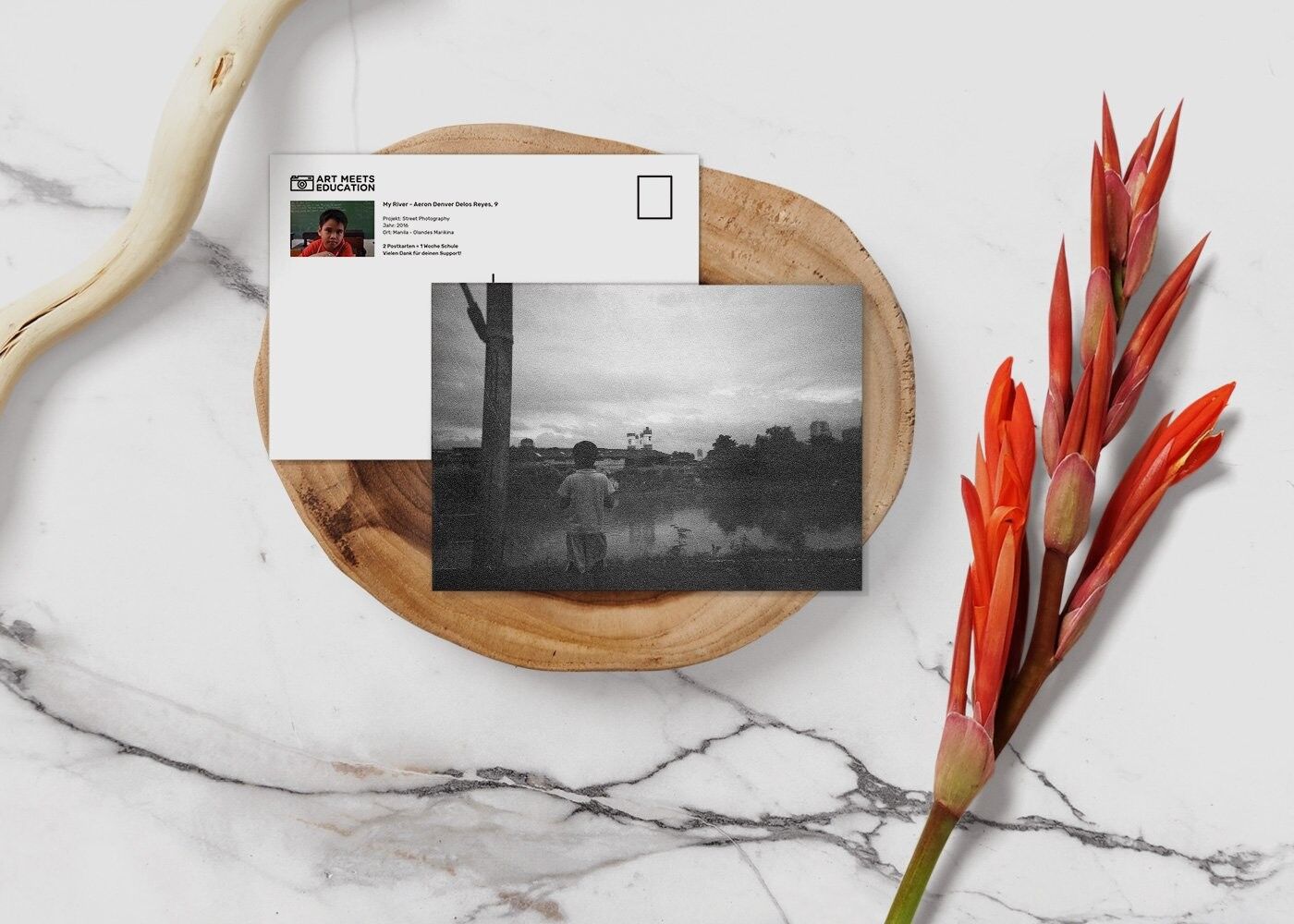 Buy wholesale My River - Aeron Denver Delos Reyes, 9 Years - Postcard A6