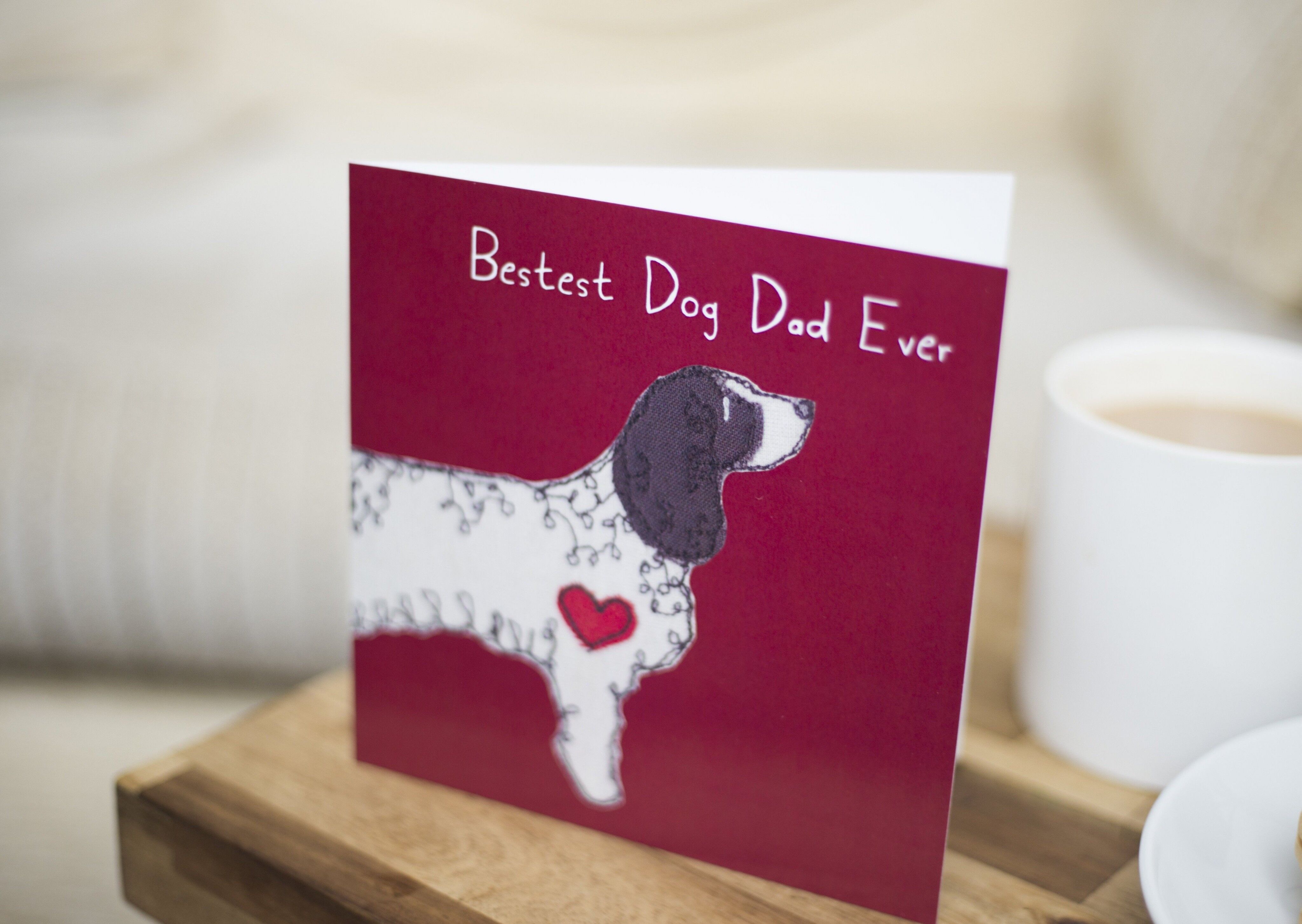 Buy wholesale Springer Spaniel Dog Dad Father's Day / Birthday Card
