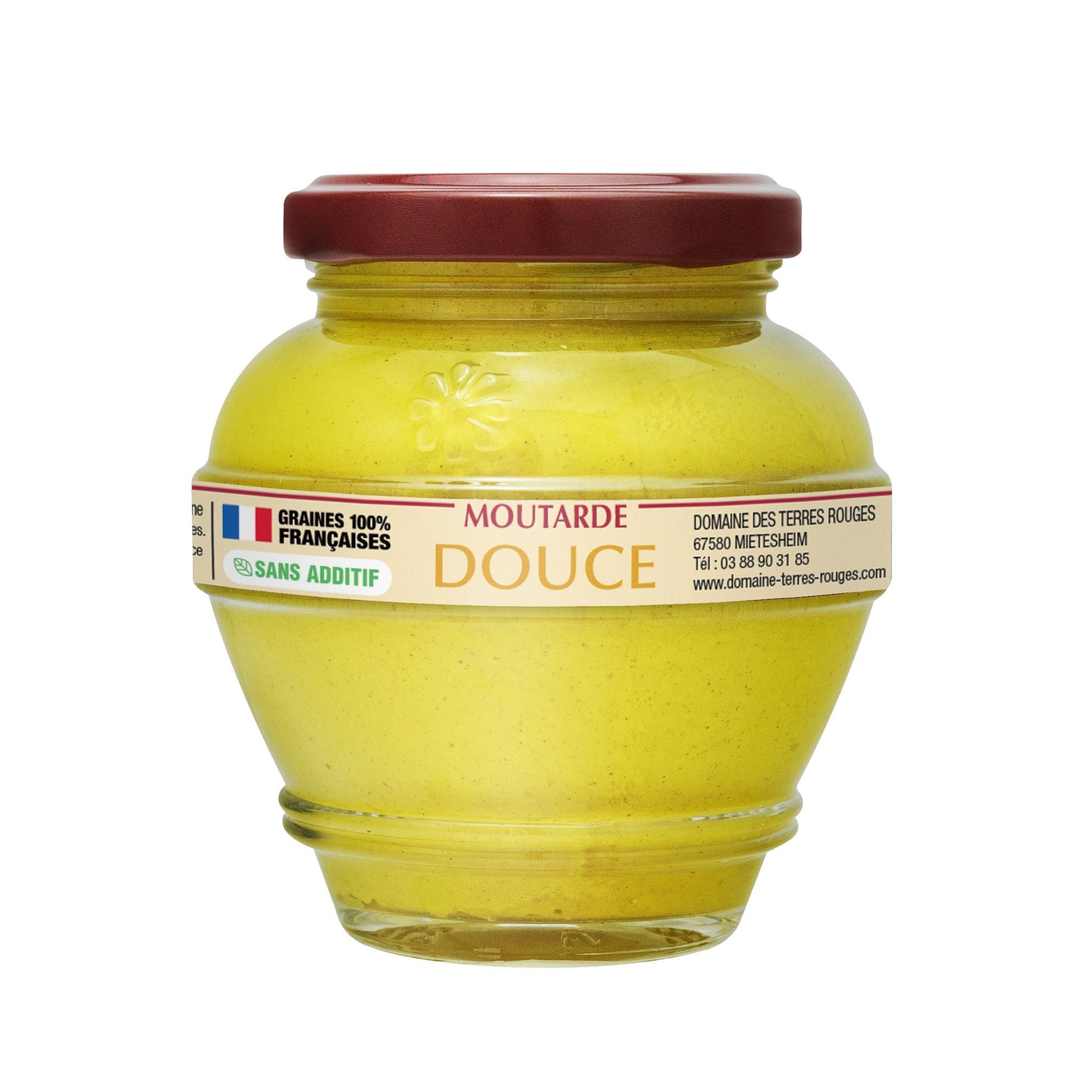 Achat Moutarde Douce graines françaises sans additifs 200g en gros